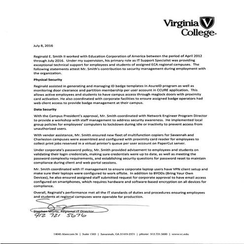 ECA-RSmith-Work-Experience | PDF