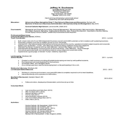 Jeff's Resume | DOCX