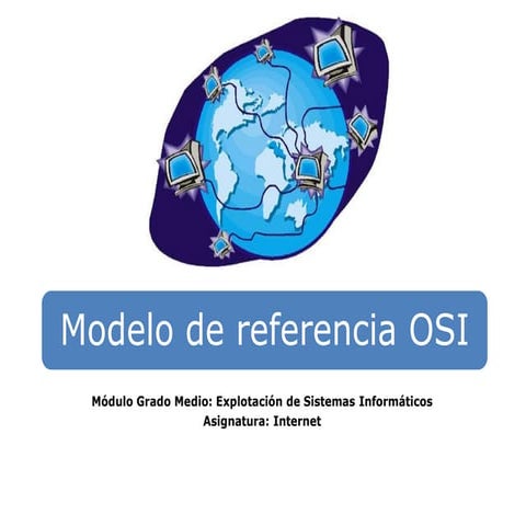 El Modelo de Referencia OSI | PDF