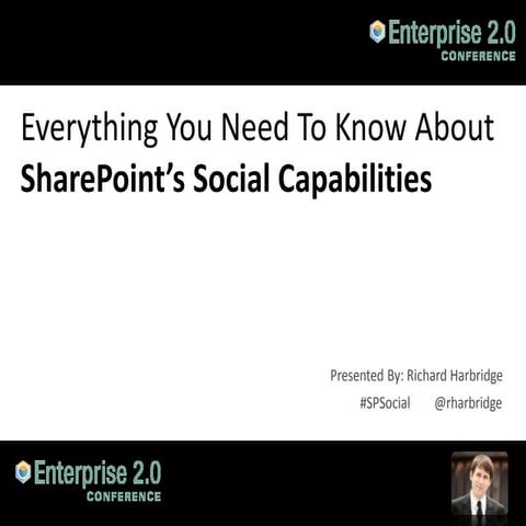 Part 2 - Everything You Need To Know About SharePoint Social ...