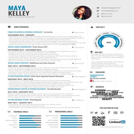 Maya Kelley PR Resume | PDF