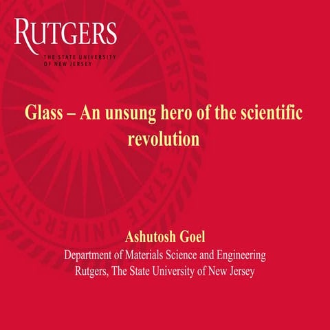 2016-June-15-Glass - An unsung hero of scientific revolution | PDF