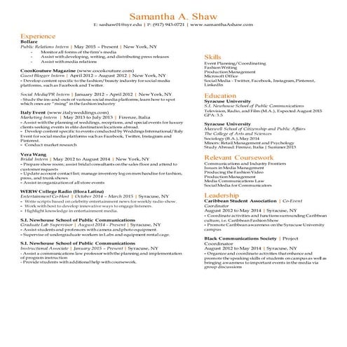 Resume | PDF