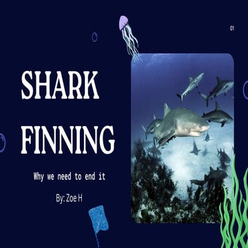 Shark Finning and why it needs to be stopped | PDF