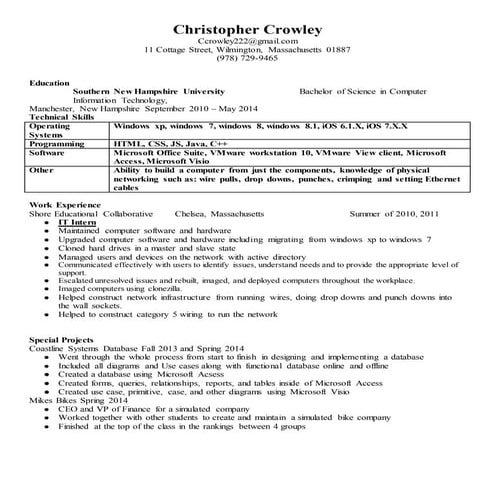 Christian McCandlessResume | DOCX