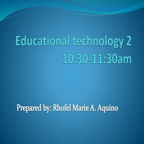 Educational-technology-2 | PPT