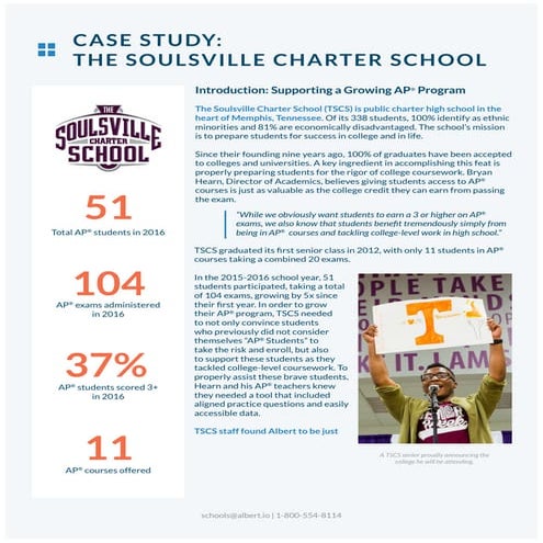 The Soulsville Charter School Case Study | PDF