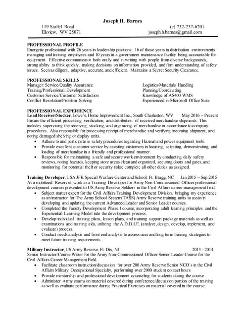 DEMETRIUS W CRAWFORD resume