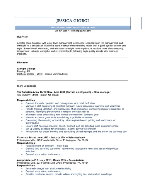 Sammy-Jo Resume PDF. | PDF | Sales | Business