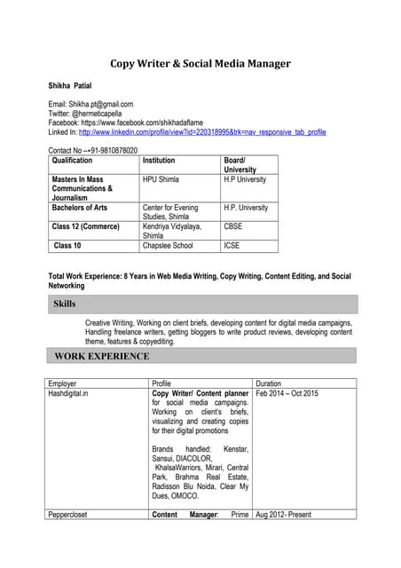 Frank Reynolds resume | DOCX | Undergraduate Education | College Education