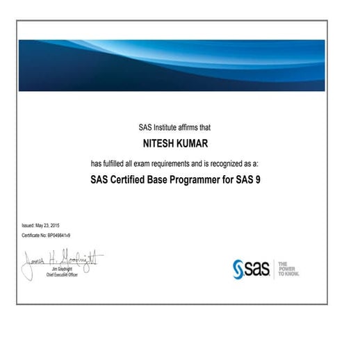 SAS_BASE | PDF