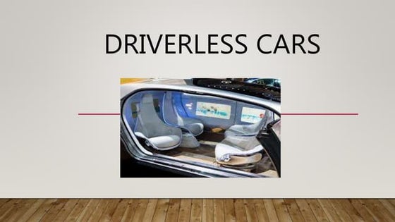 Anshal ppt | PPTX | Driverless Cars | Auto Type