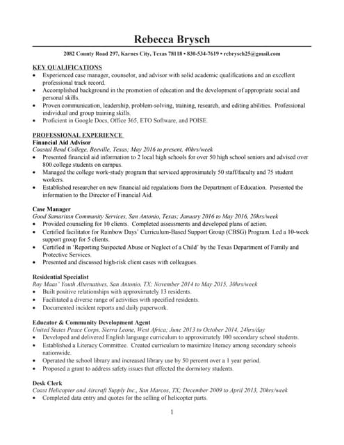 Gaylene Jacobs Resume 2 | PDF