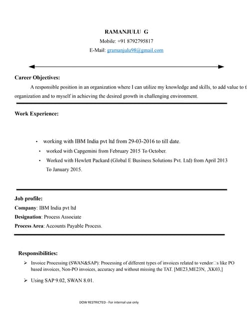 subhasish sahoo CV | PDF