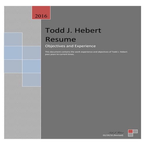 Todd Resume | PDF