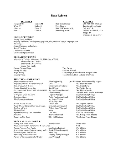 Sarah Lomke - Resume | PDF