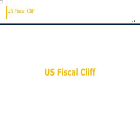 fiscal cliff | DOCX