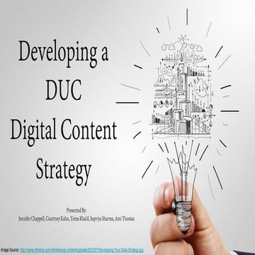 DU Digital Content Strategy | PPT