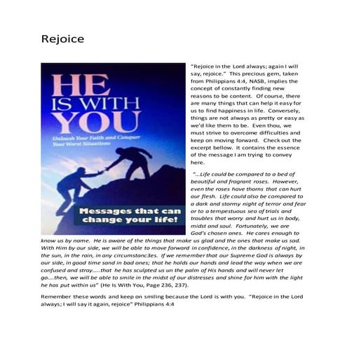 Rejoice | PDF