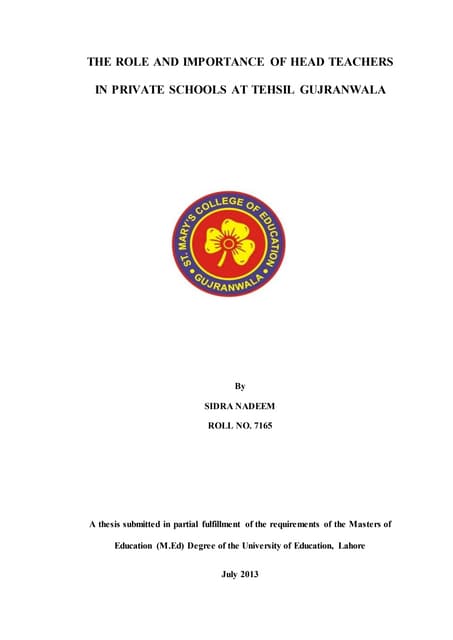 Research Proposal (Chapter 1) - Draft | PDF