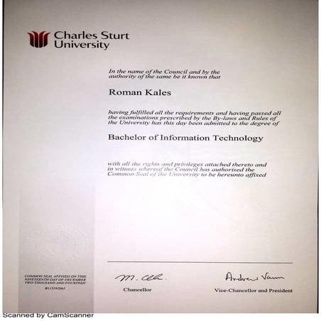 Bachelor of Information Technology | PDF