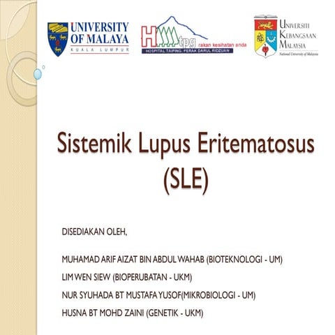 Systemic Lupus Erythematosus (SLE) | PDF