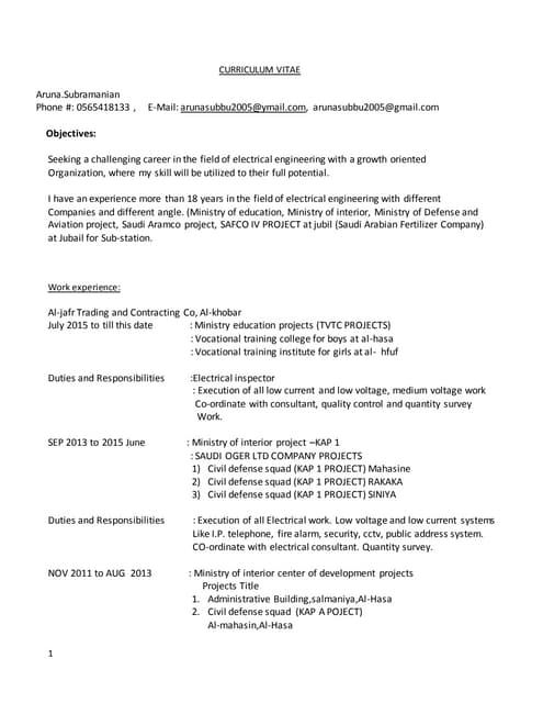 Curriculum Vitae 2016 | PDF