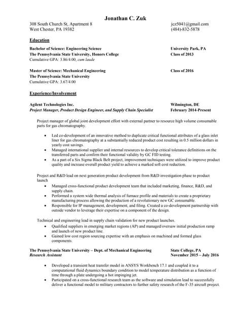 Daniel T. Persaud Resume | DOC | Civil Engineering Industry | Industries