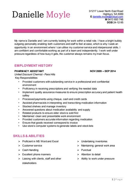 michelle new resume.DOCX