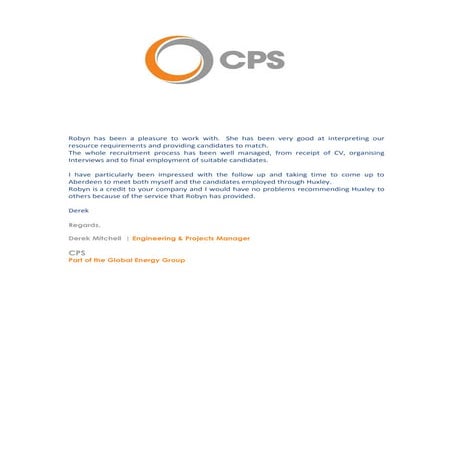 Derek Mitchell - CPS | PDF