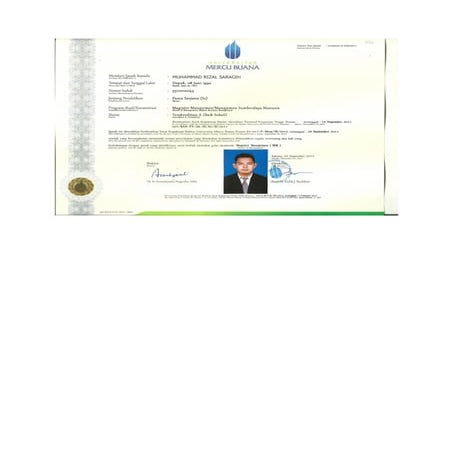 Ijazah S2 | PDF
