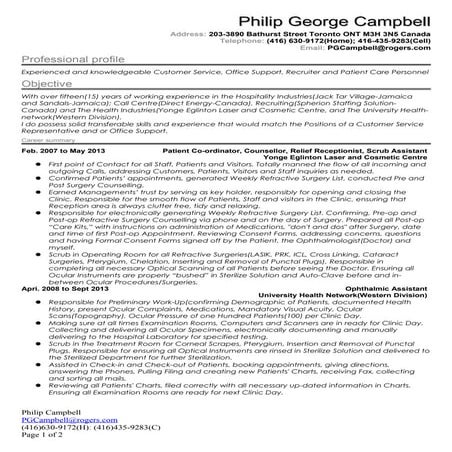 PHILIP RESUME | PDF