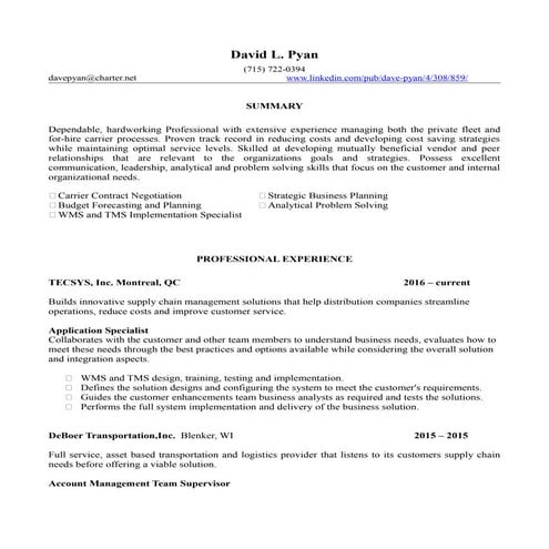 RENE TODD - Resume | PDF