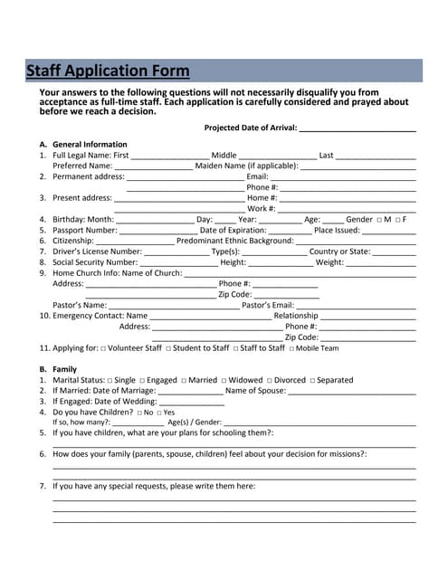 Employer General Information List | PDF