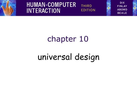 Chapter 3 principles of hci | PPT Chapter 3 principles of hci | PPT