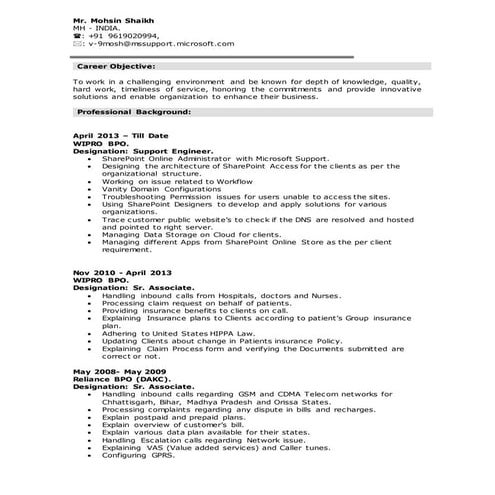 Mohsin_Resume | DOCX