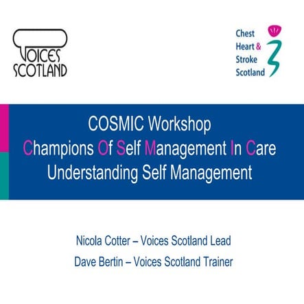 The Flinders Model of chronic condition self-management | PPTX