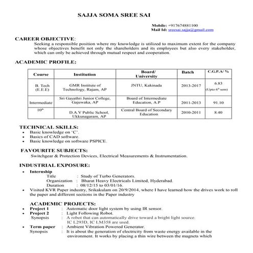 SAJJA SOMA SREE SAI_Resume | DOC