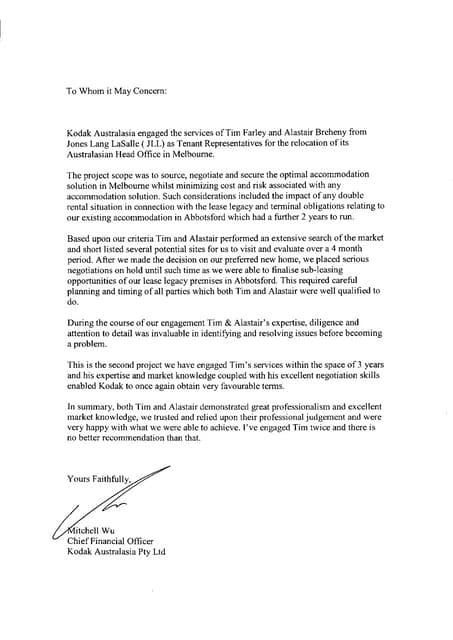 Tim Farley - Client Reference - THQ | PDF