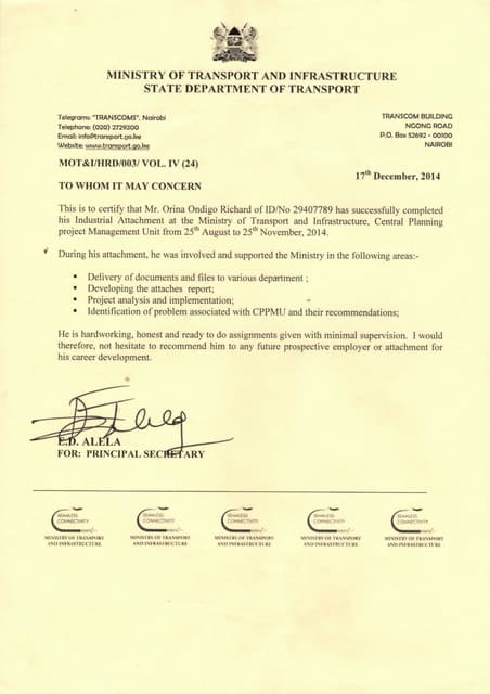 Handing over notes in the service | PPT