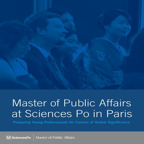 Sciences Po - MPA Program | PDF