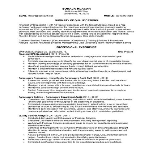 Bellwether profile | PDF