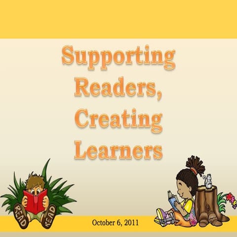 Supporting Readers Presentation | PPTX | Education