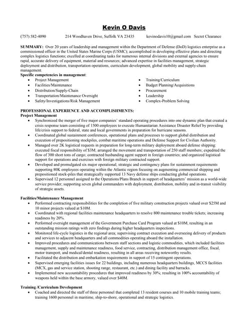 J Ewing Project Manager III Resume | DOCX | Civil Engineering Industry ...