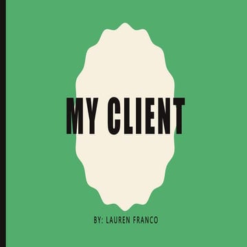 Counseling Client Presentation | PPTX