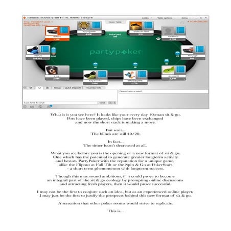 Random Stack Poker | PDF