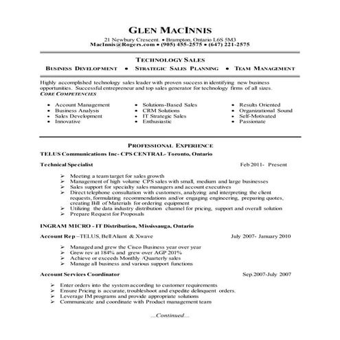 Glen Resume - | DOCX