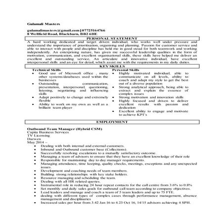Brian Maluleke CV | DOCX