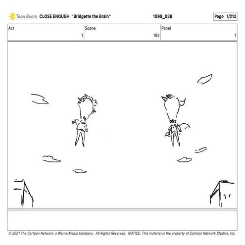 Close Enough S3 E7 "Bridgette the Brain" | PDF