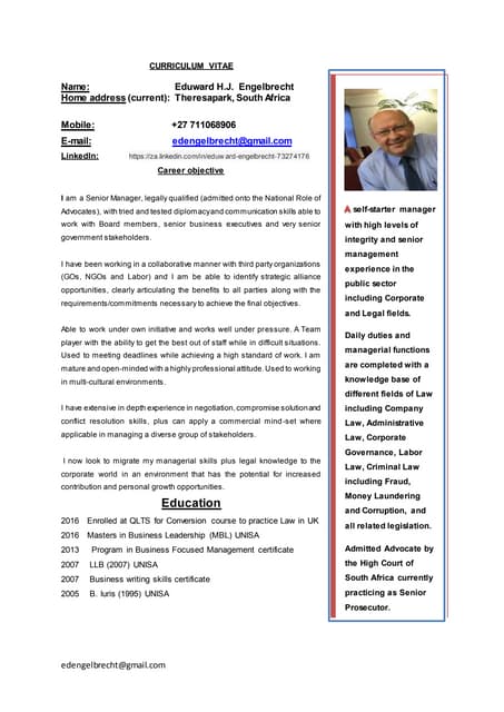 Jack Cutrone - Curriculum-Vitae - | PDF | Non-Profit Organizations | Industries